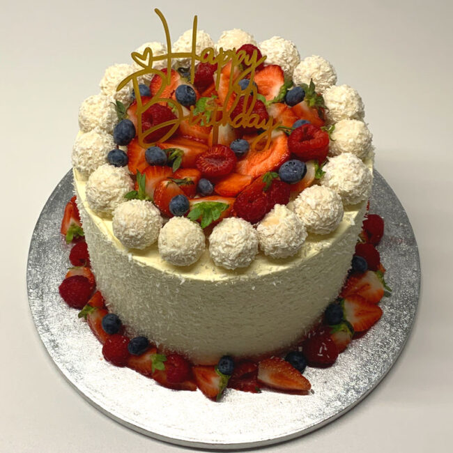 Raffaello-Torte für Geburtstag 24h bestellen - Eva Torten